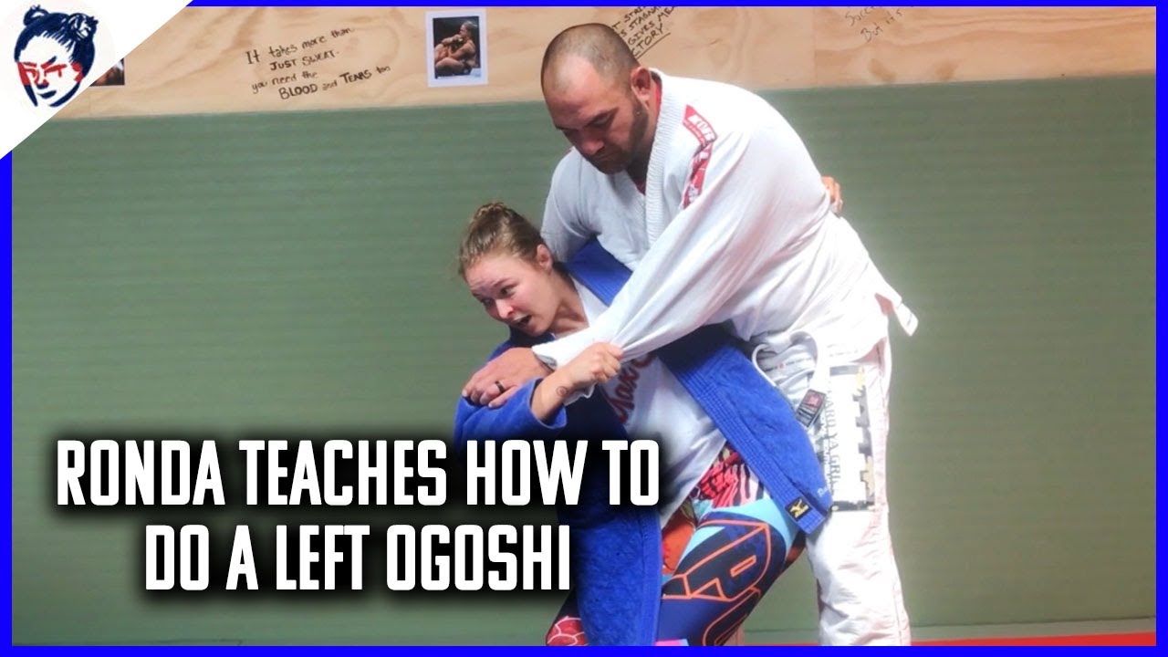 How To Do a Left O-Goshi Judo Throw | Ronda Rousey's Dojo #12 - Extreme ...