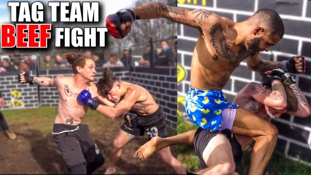 MMA TAG TEAM BEEF FIGHT | DOLO & MIKE MIKE vs 717 STATIC & 717 DINERO ...